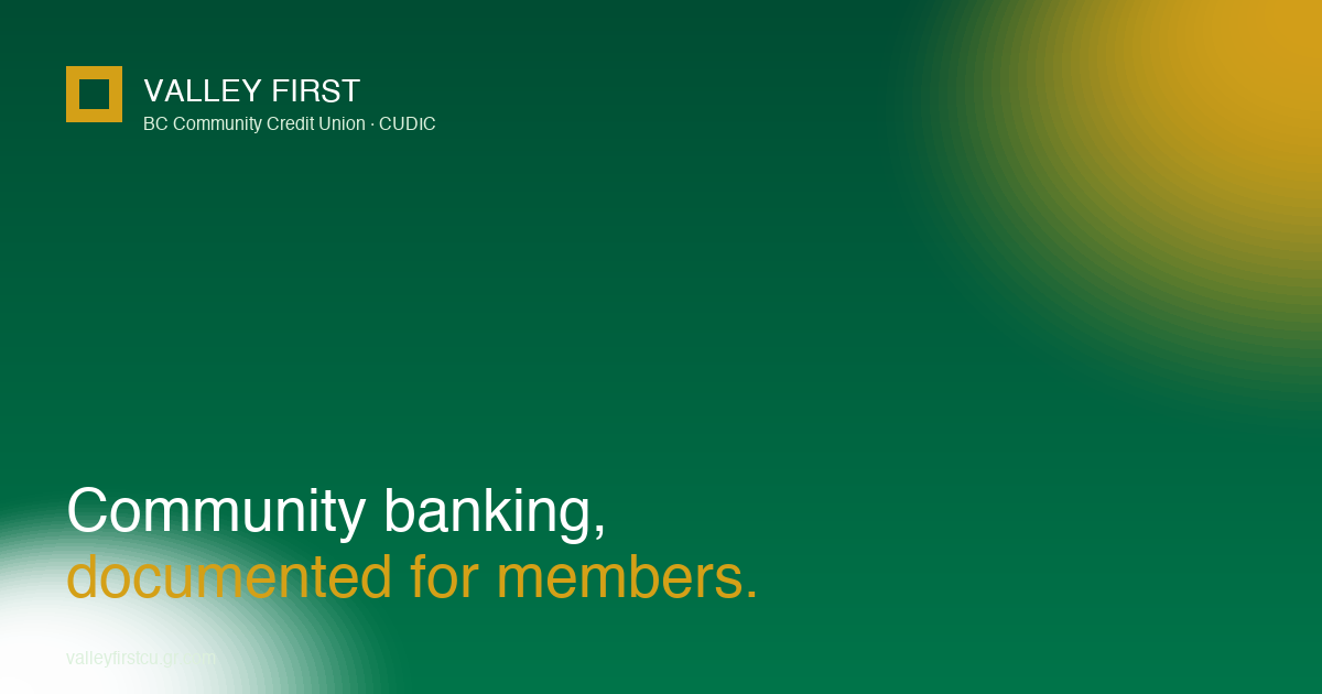 Online Banking | Valley First